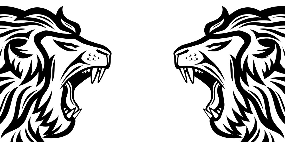 Double Lion Logo DOUBLE LION Royal Apparel | The Custom Design Co.