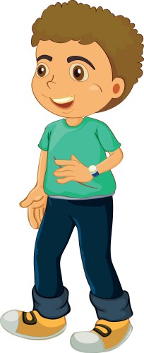 Tatar boy Royalty Free Vector Image - VectorStock