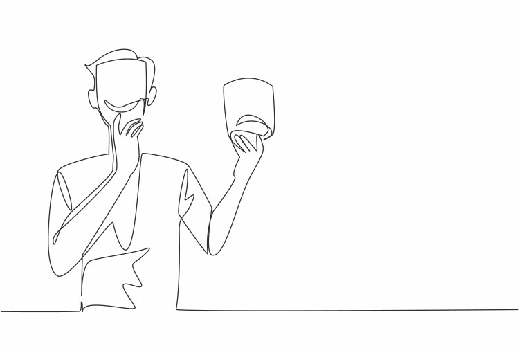 Continuous Line Drawing Man Face Vector Images (over 2,100)