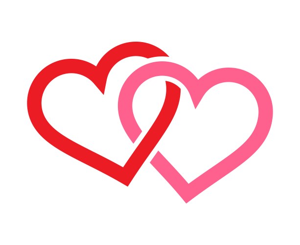 Pink and Red Hearts Vector Images (over 67,000)
