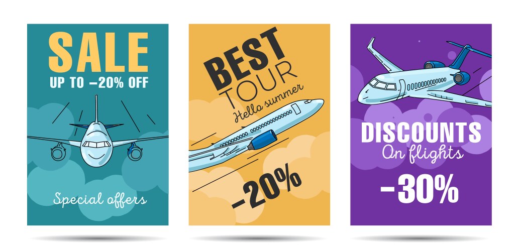 Flight Voucher Vector Images (over 280)