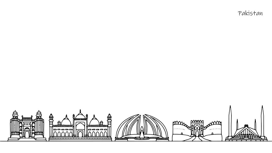 Monuments Pakistan Vector Images (over 940)