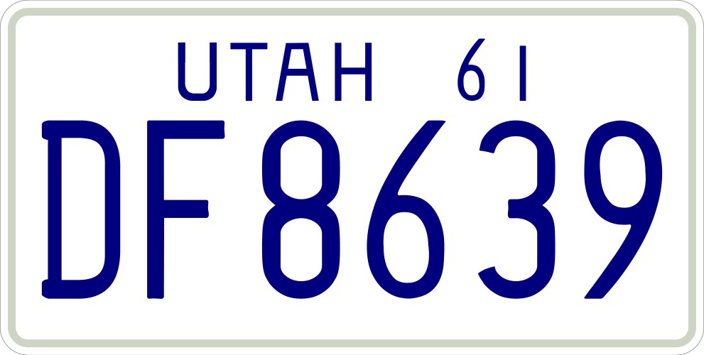 Ontario canada car license plate registration Vector Image