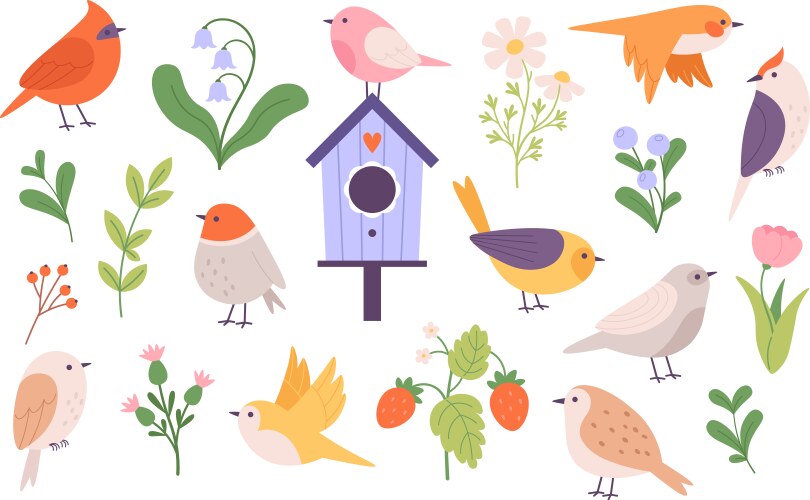 Cute Birdhouse Clip Art