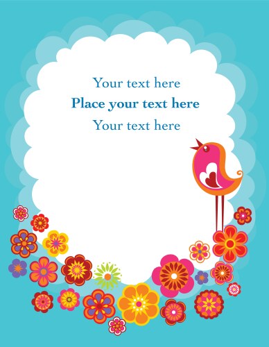 Vintage easter card Royalty Free Vector Image - VectorStock