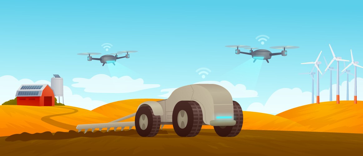 Smart Agriculture Vector Images Over 13 000