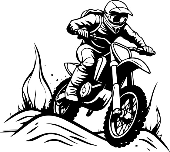 Motocross Cartoon Vector Images (over 860)