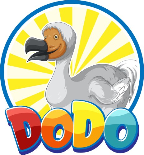 Dodo Royalty Free Vector Image - VectorStock