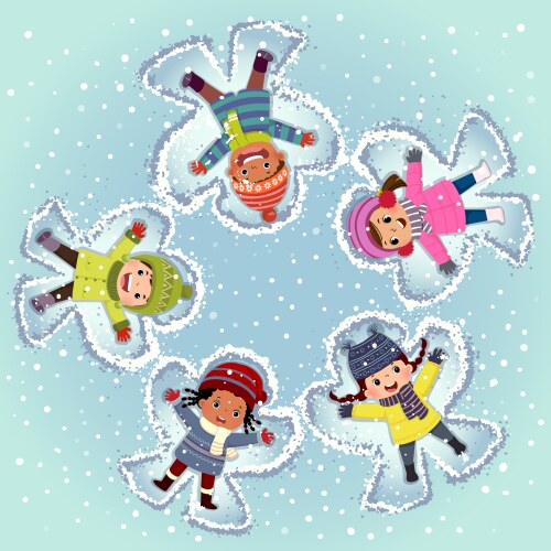 Kids Top View Vector Images (over 3,400)