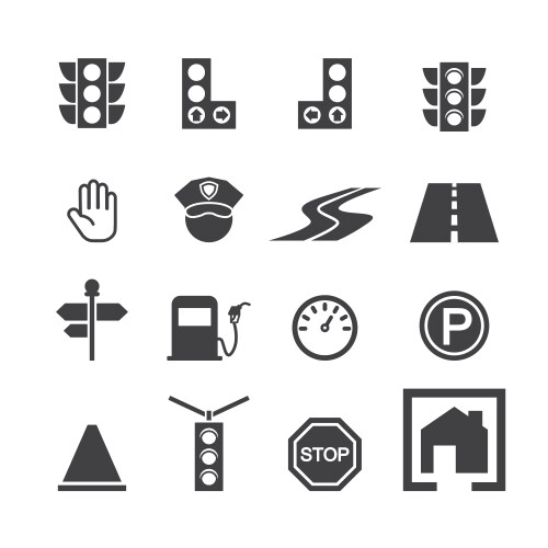 Traffic Vector Images (over 390,000)