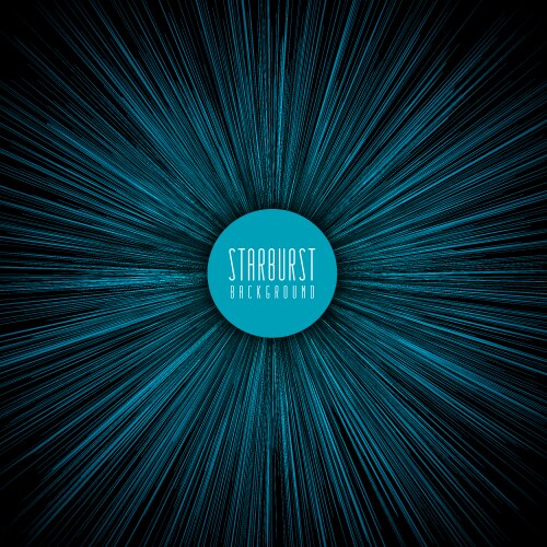 Green Blue Smooth Glowing Rays Abstract Tech Vector Image
