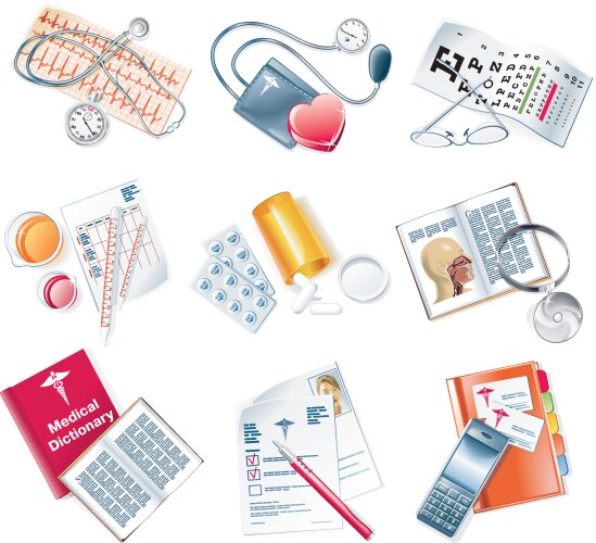 Communication icon set Royalty Free Vector Image