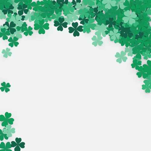 Saint patrick day frame Royalty Free Vector Image