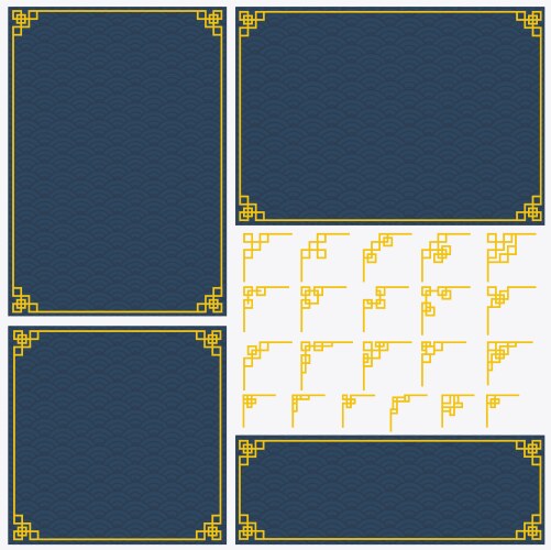 Traditional chinese book binding Royalty Free Vector Image