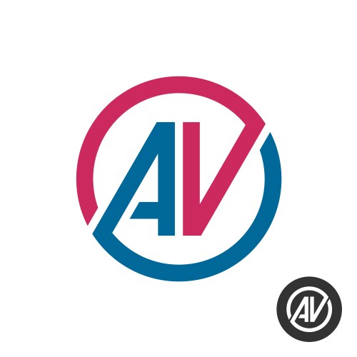 Av logo Vector Images & Graphics for Commercial Use | VectorStock