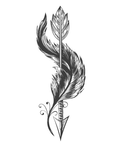 Arrow Tattoo Vector Images (over 8,200)
