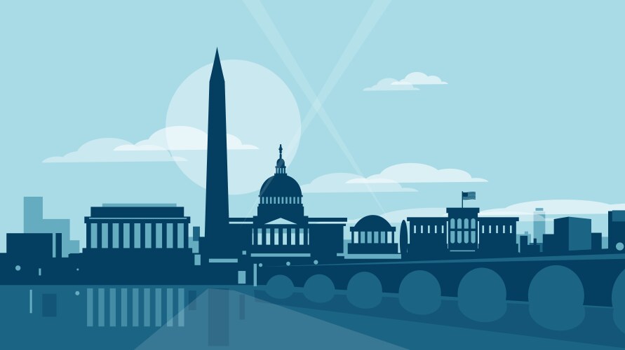 Washington Dc Skyline Vector Images (over 750)