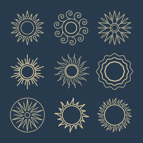 Sun Outline Vector Images (over 100,000)