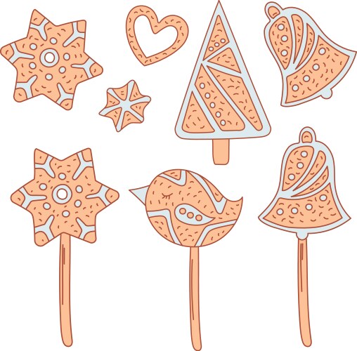 Ginger Bread Vector Images (over 7,900)