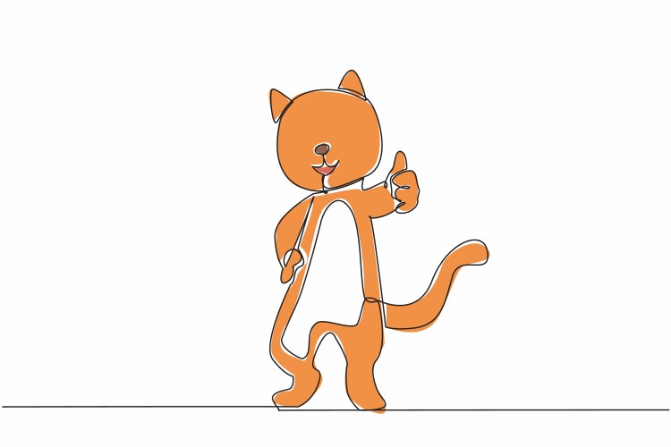 Continuous Cat Vector Images (over 2,000)