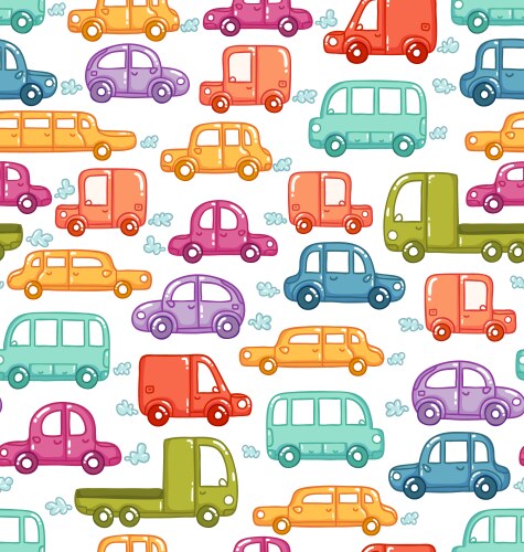 Cars Pattern Vector Images (over 48,000)