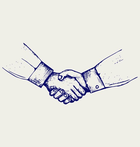 Handshake Vector Images (over 73,000)