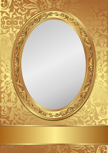 Royal background with silver frame Royalty Free Vector Image