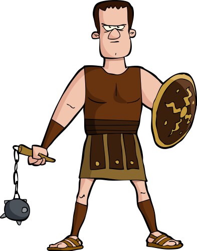 Gladiator arrows Royalty Free Vector Image - VectorStock
