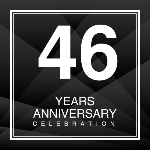 46th Anniversary Celebration Vector Images (over 790)