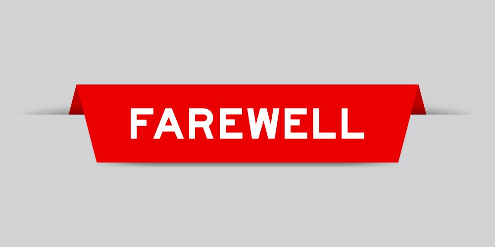 Farewell Banner Vector Images (over 870)