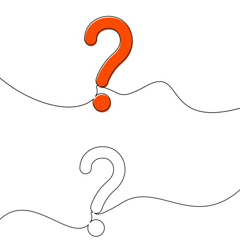 Continuous Line Question Mark Vector Images (over 720)