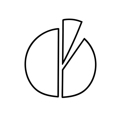 Cute hand drawn doodle of chart graph diagram Vector Image
