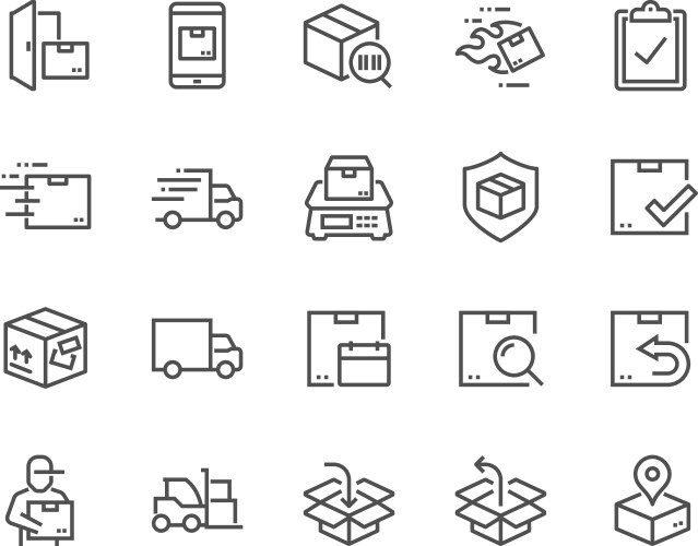 Shipping Icons Vector Images (over 390,000)