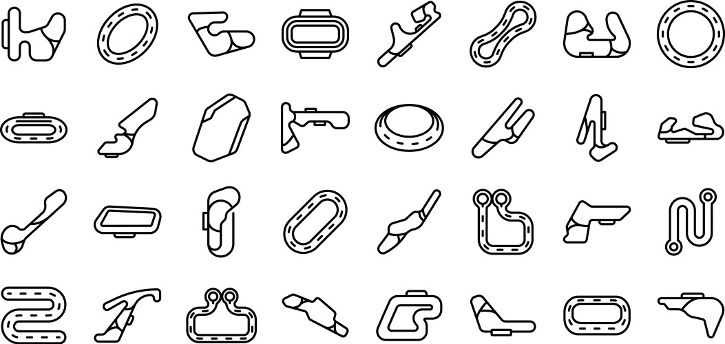 Circuit Silverstone Vector Images (42)