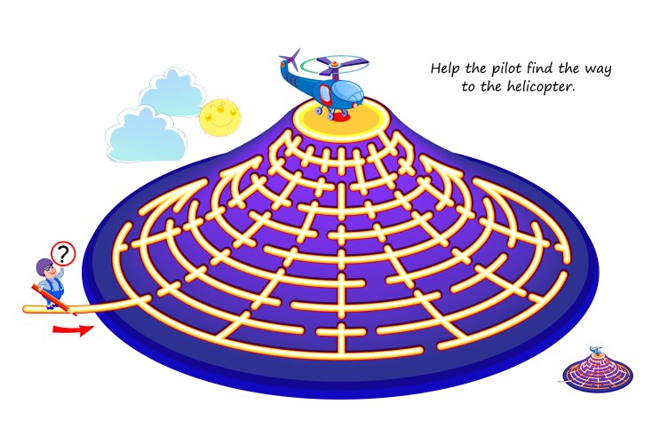 Best labyrinths which mouse can find the way Vector Image