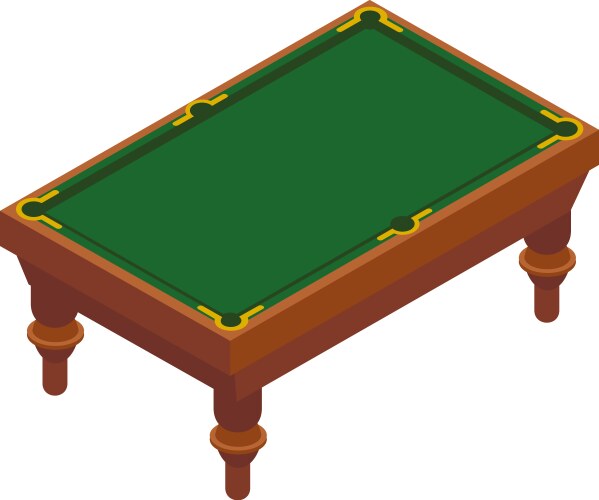Table tennis game isometric view Royalty Free Vector Image