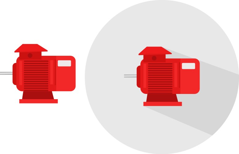 Induction stove cooker electric hob heater Vector Image