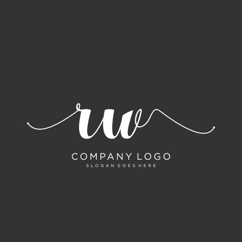 Letter Rw Logo Vector Images (over 1,900)