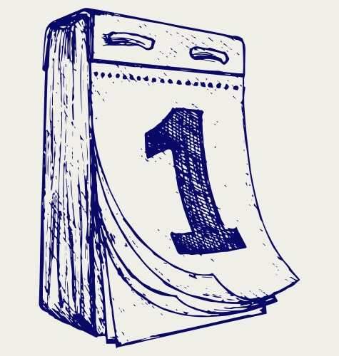 Calendar Sketch Vector Images (over 11,000)