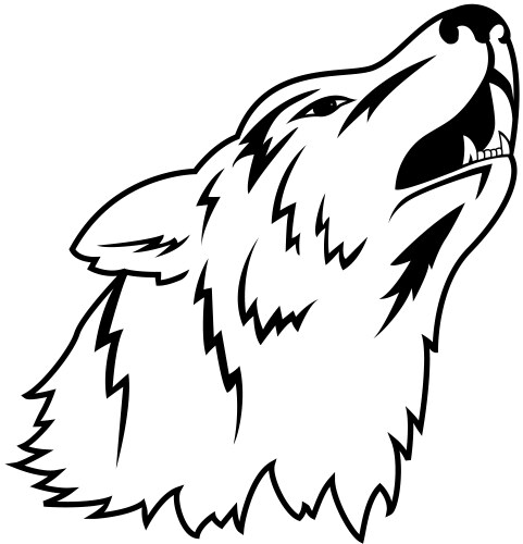 Wolf Tattoo Vector Images (over 9,200)
