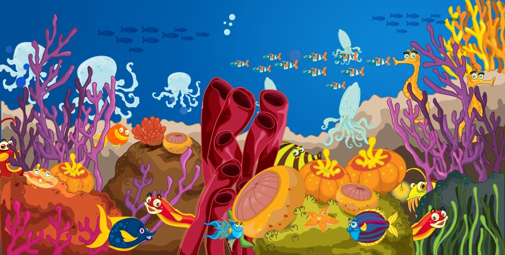 Cartoon Coral Vector Images (over 23,000)