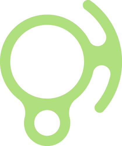 Alpinist descender icon Royalty Free Vector Image