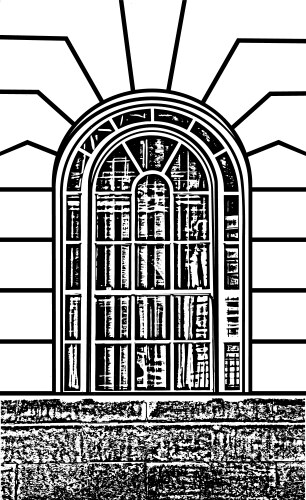 Arched Window with Curtains Vector Images (over 240)