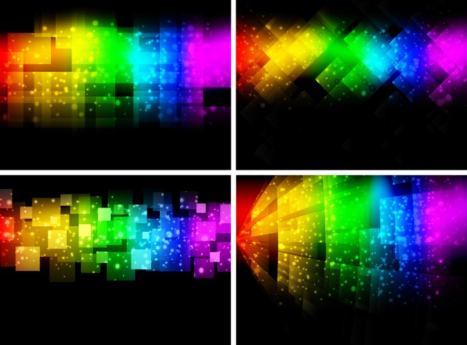 Abstract luminosity backgrounds Royalty Free Vector Image