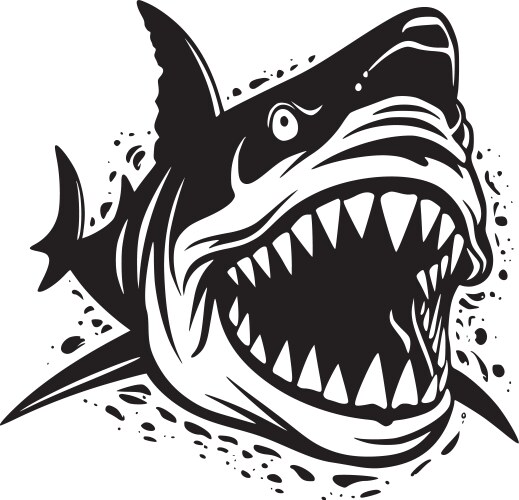 Shark Bite Outline Vector Images (over 790)