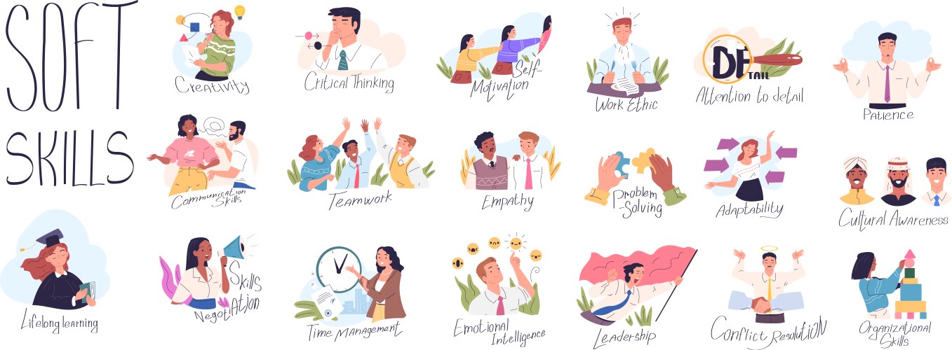 Soft Skills Vector Images (over 3,300)