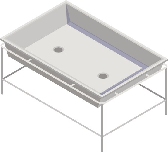 Boxes of fish composition Royalty Free Vector Image