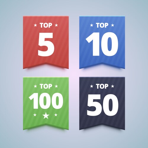 Top 10 Vector Images (over 2,600)