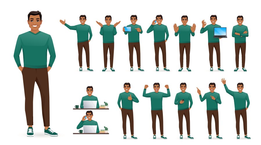 Handsome Business Man Vector Images (over 24,000)