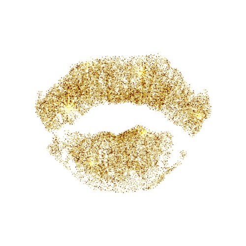 Gold Lip Vector Images (over 1,800)